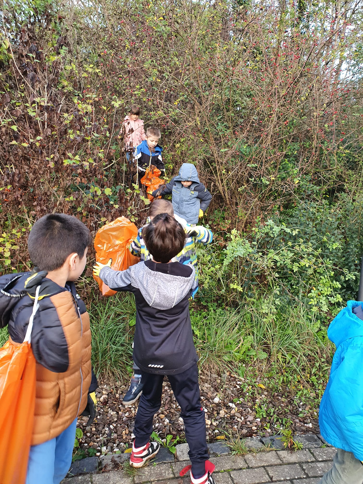 Herbstputz in Auerberg – Die Kinder in Auerberg räumen wieder auf ...
